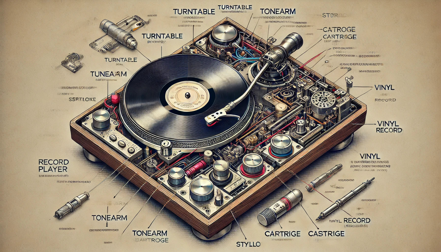 How a Record Player Works: A Step-by-Step Guide – Furonic